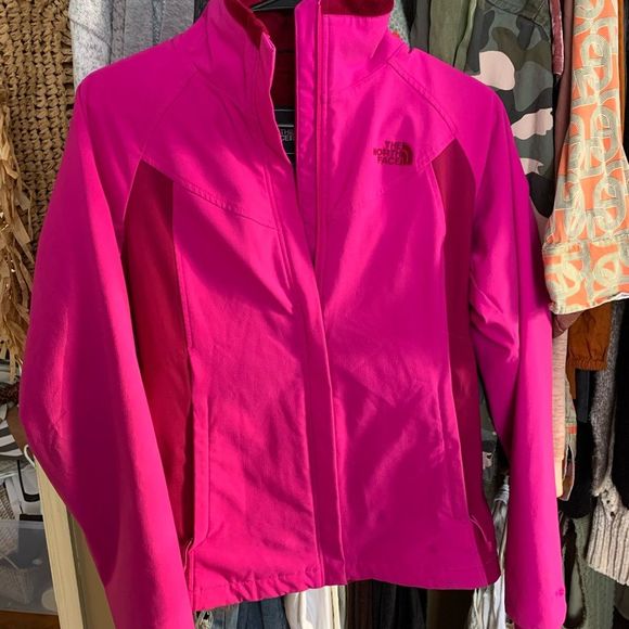 The North Face | Jackets & Coats | The North Face Womans Xs Bright Pink ...